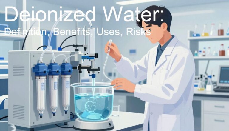 Deionized Water: Definition, Benefits, Uses, Risks